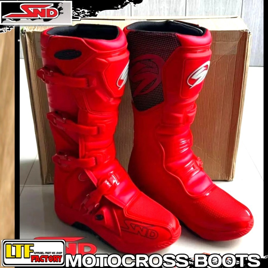 Jual SND MX BOOTS - SEPATU ADVENTURE TRAIL - ENDURO KOMPETISI OFF-ROAD ...