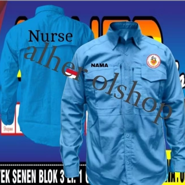 Jual kemeja tactical nurse baju tactical nurse kemeja nurse baju nurse ...