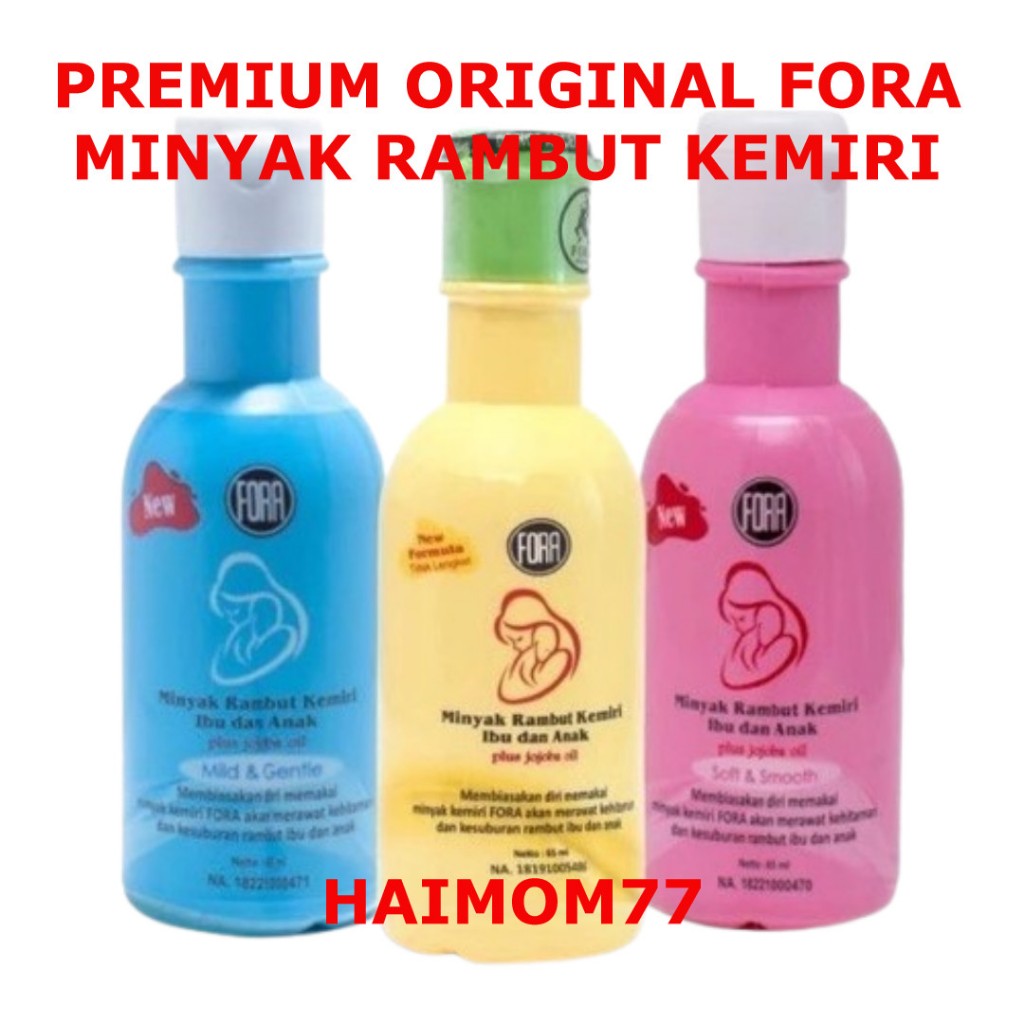 Jual FORA PREMIUM ORIGINAL MINYAK RAMBUT KEMIRI IBU DAN ANAK | Shopee ...