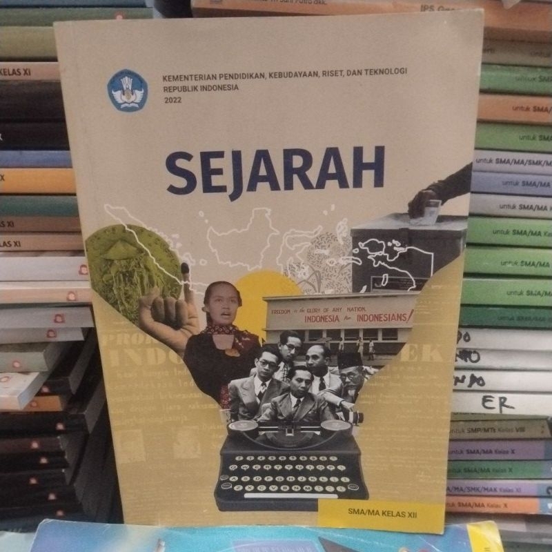 Jual buku Sejarah untuk SMA/MA kelas 3-12 penerbit kementerian | Shopee Indonesia