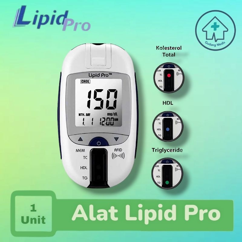 Jual Lipid Pro Meter Alat Ukur Profil Lipid Alat Test Kolesterol Total ...
