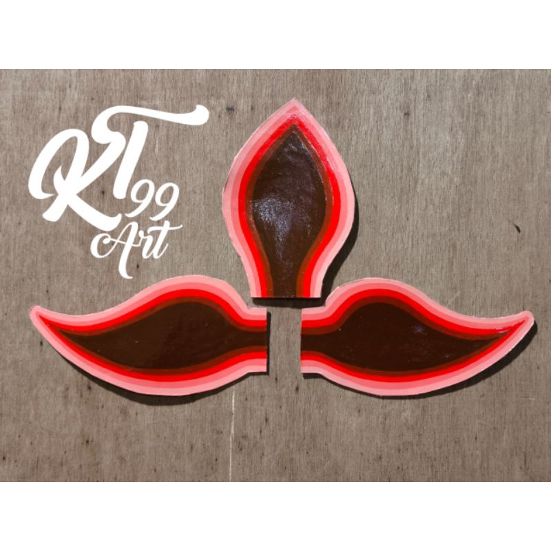 Jual souvenir KUPINGAN BARONGAN // SUMPING MODEL BIASA(tanpa motif ...