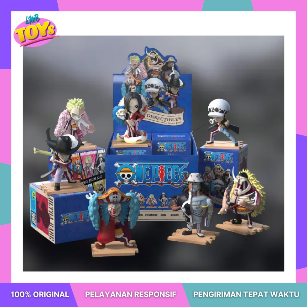 Jual [LMB Toys] Mighty Jaxx One Piece Blind Box Warlords Edition - 100% Original Figur | Shopee ...