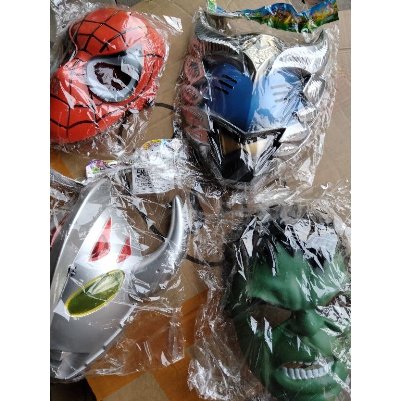 Jual TOPENG SUPER HERO 1 PICS | Shopee Indonesia