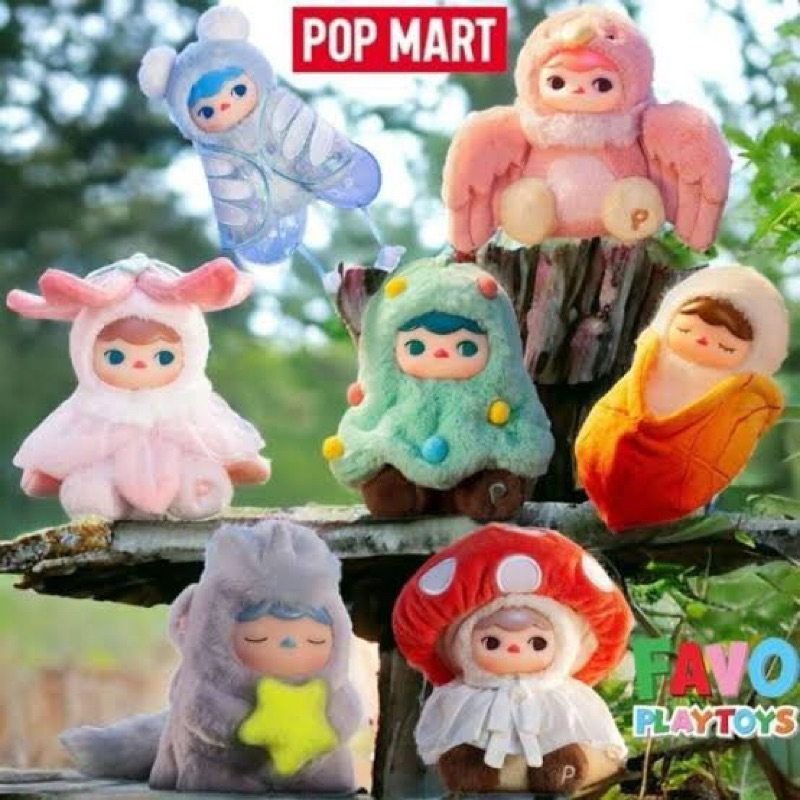 Jual PUCKY Forest Party Series Vinyl Plush Pendant POPMART Pop Mart ...