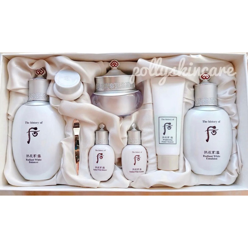 Jual the history of whoo seol radiant white full set | Shopee Indonesia