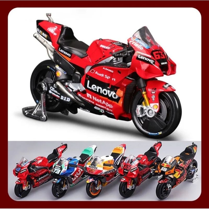 Jual Maisto Moto gp Miniatur Motor MotoGP Honda Repsol Ducati Yamaha ...