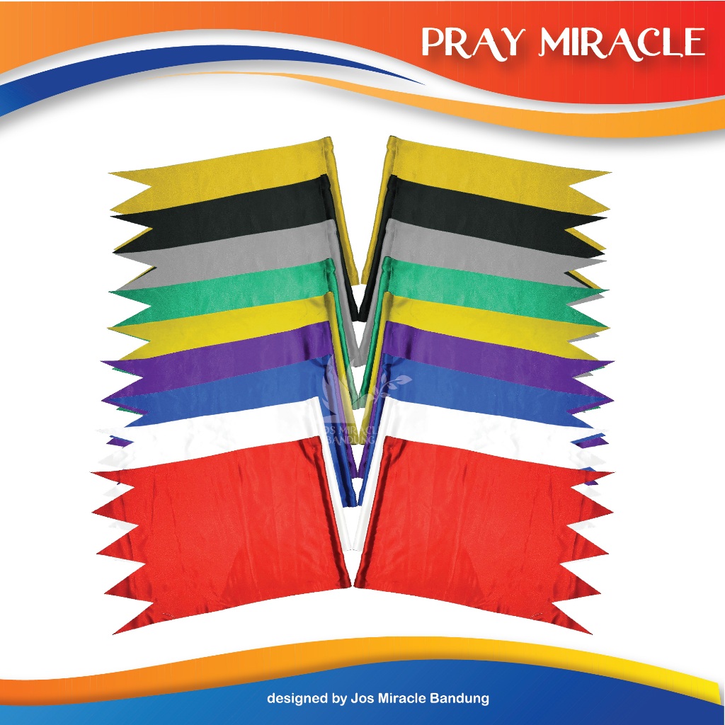 Jual PM - Banner/Bendera - Anak - Polos | Shopee Indonesia