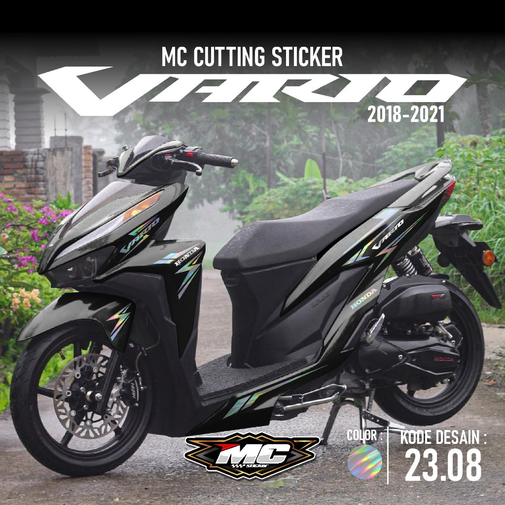 Jual Cutting Sticker Vario 150 & 125 - Aksesoris Motor Stiker Honda Vario 2018 2019 2020 2021 ...