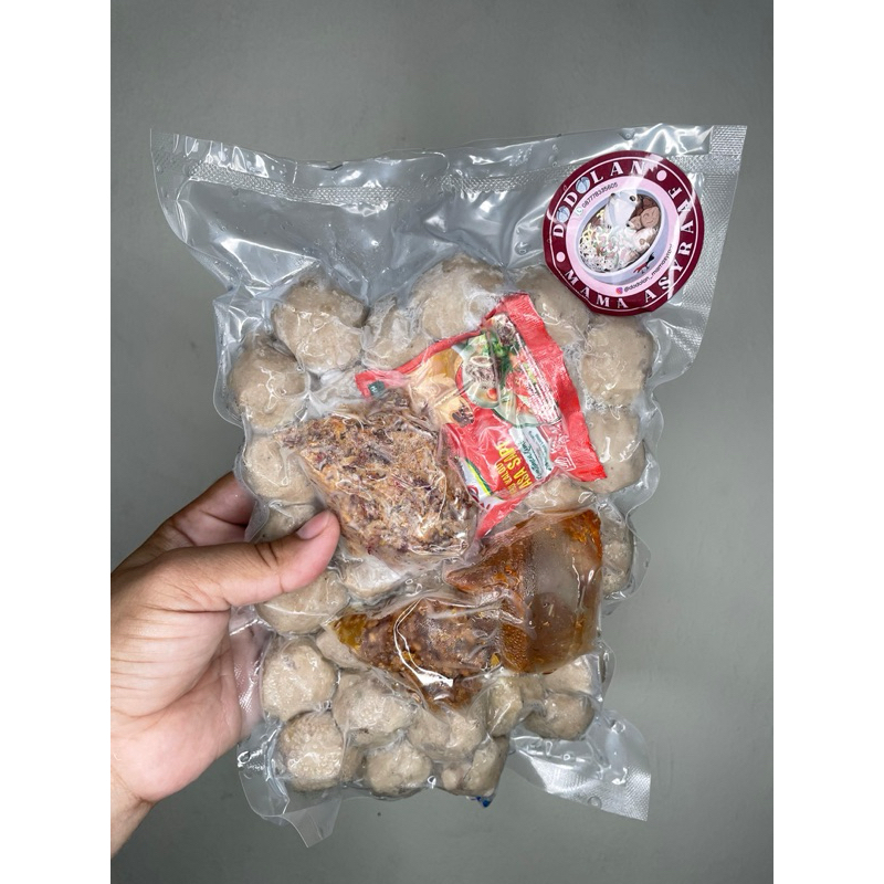 Jual Bakso Wonogiri Frozen Food - Bakso Polos | Shopee Indonesia