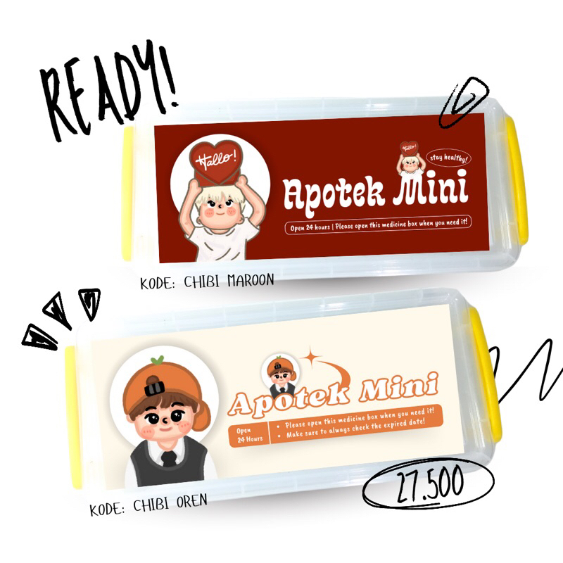 Jual Tinytiani | Apotek Mini Lucu | Medical Kit | Hampers | Emergency ...