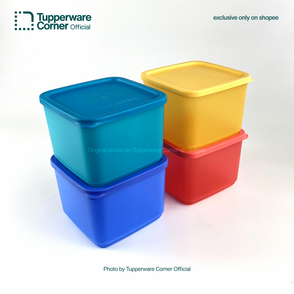 Jual Medium Square Round 1 Liter | Shopee Indonesia