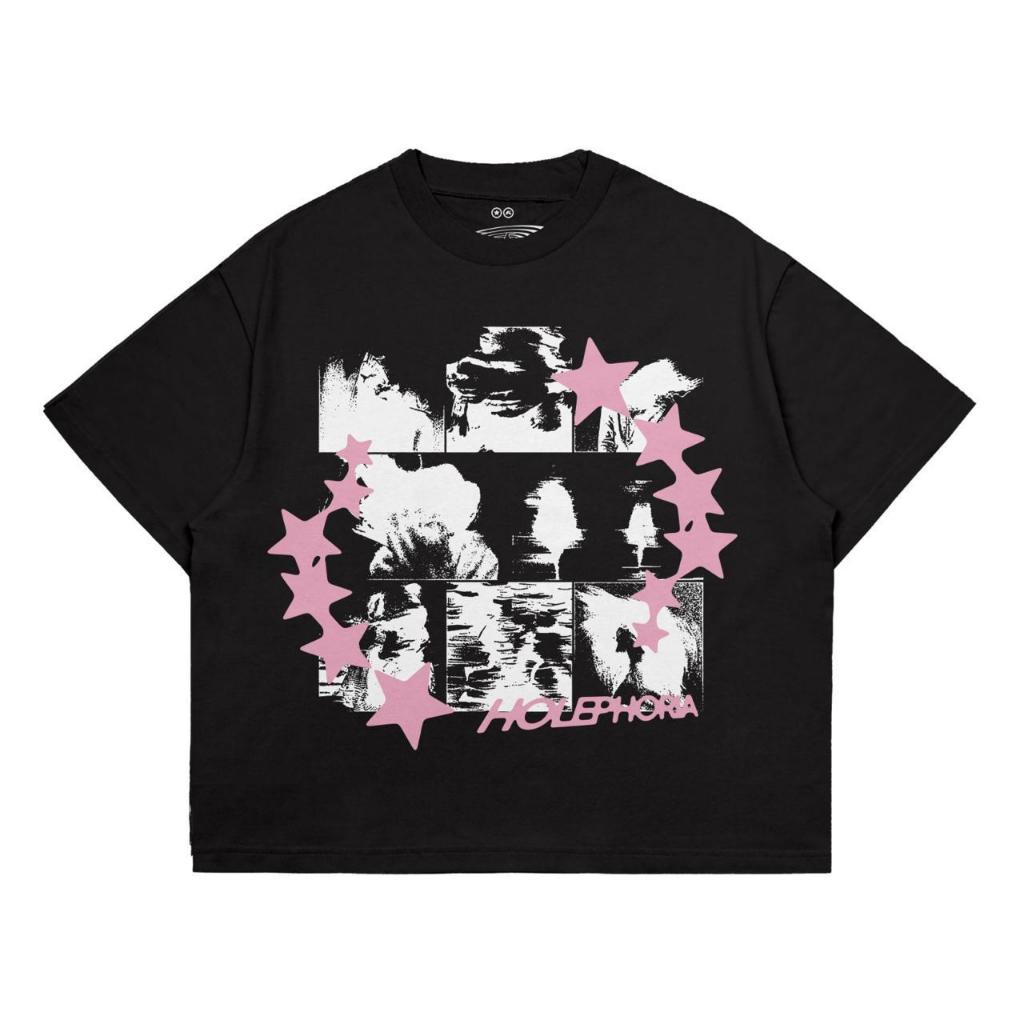 Jual Holephoria - T-shirt Boxy Mates Pink | Shopee Indonesia