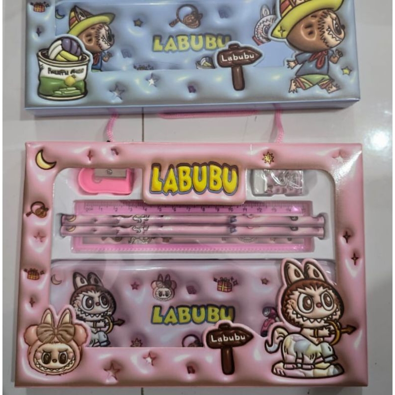 Jual Set Alat Tulis Labubu Sanrio Stationery Kuromi Melody Cinnamoroll ...