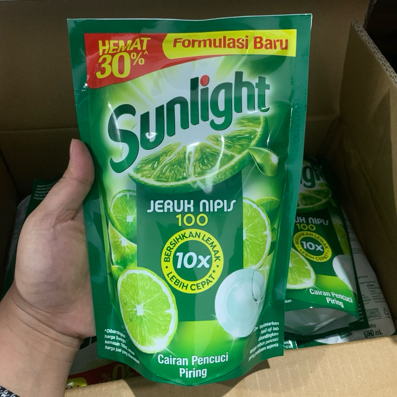 Jual Sunlight Sabun Cuci Piring Jeruk Nipis 650ml | Shopee Indonesia