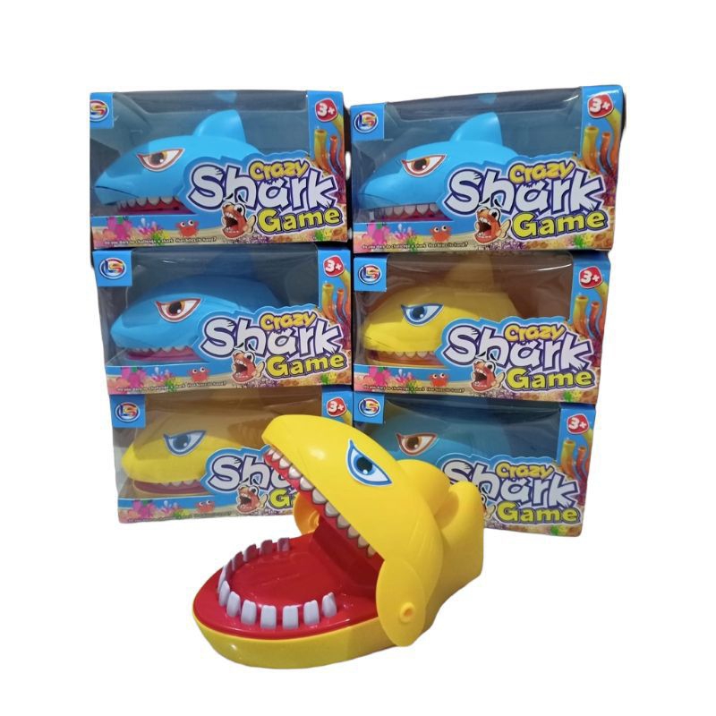 Jual Mainan Crazy Shark Gigit Jari | Shopee Indonesia