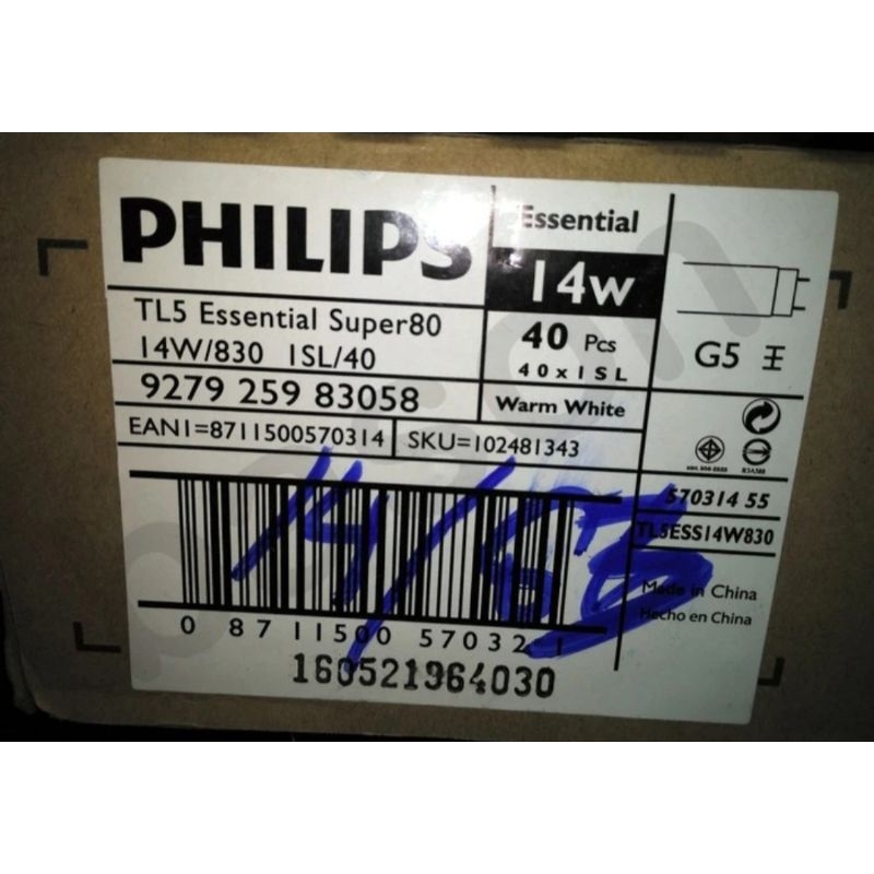 Jual Philips TL5 Essential 14W/865 | Shopee Indonesia