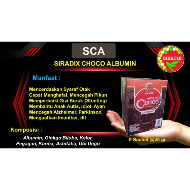 Jual SCA(Siradix Choco Albumin) | Shopee Indonesia