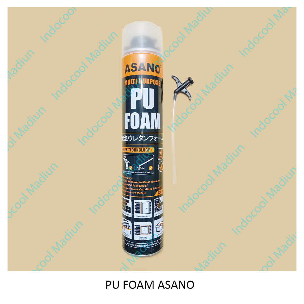 Jual PFS SPRAY FOAM ASANO / PU FOAM SEALANT / PU FOAM ASANO | Shopee Indonesia