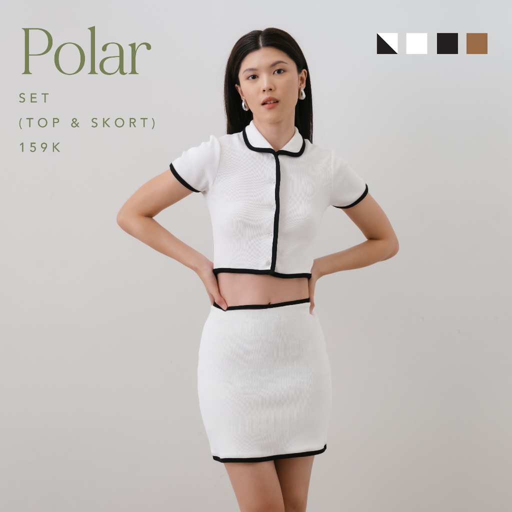 Jual Polar Set -- Ocha Wear | Setelan Pakaian Wanita | Shopee Indonesia