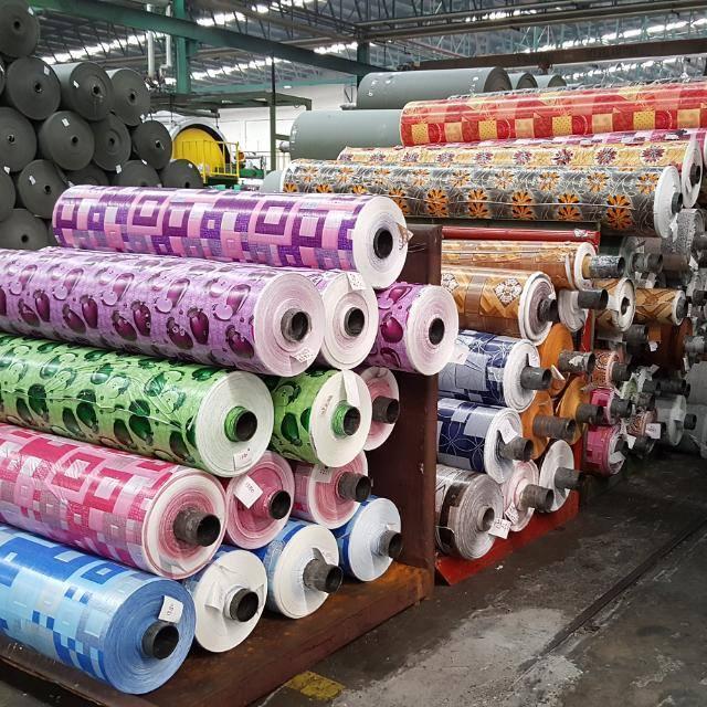 Jual Karpet plastik vinyl busa tebal WANGSAGA 2x25m alas lantai pvc ...