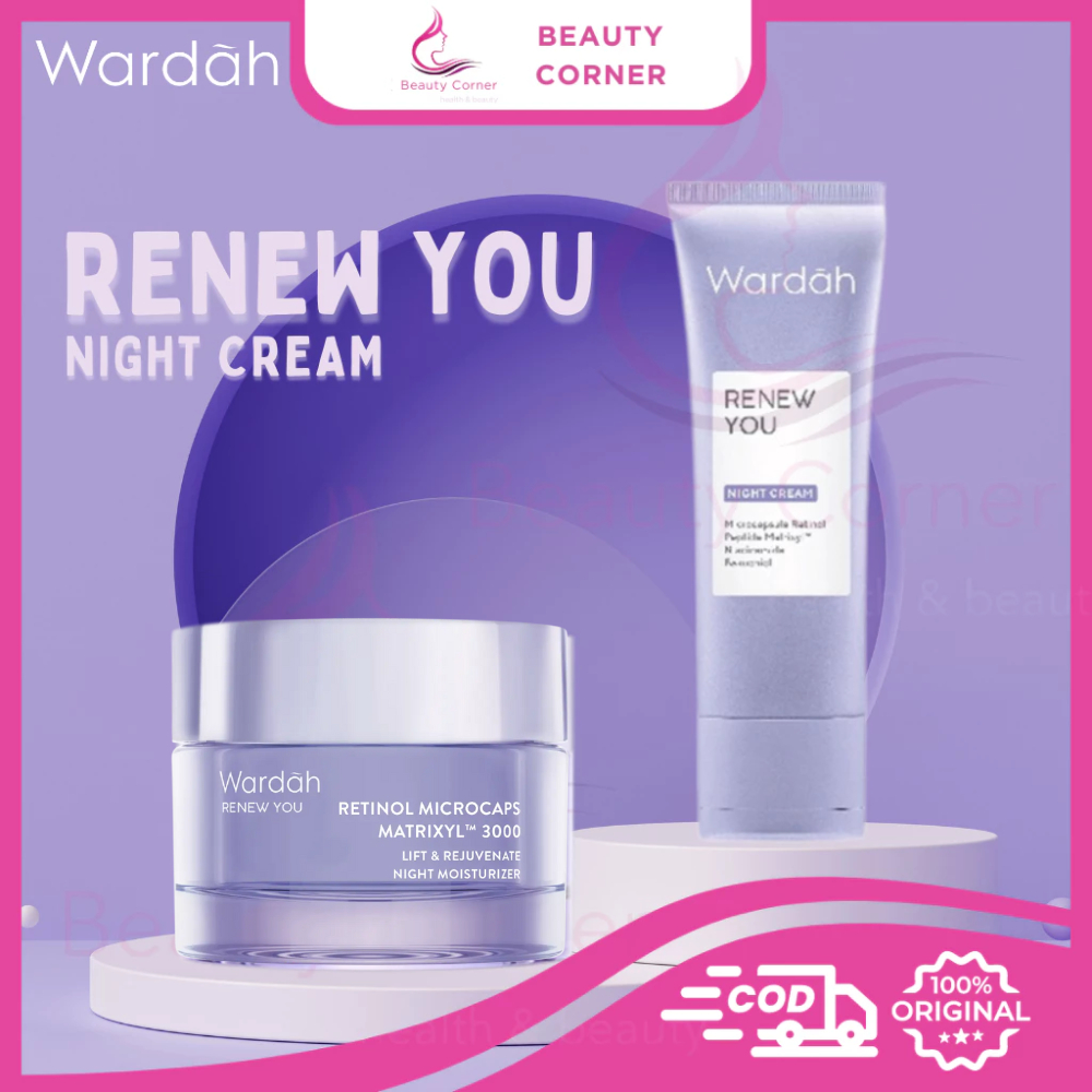 Jual Wardah Renew You Retinol Microcaps Matrixyl 3000 Lift & Rejuvenate ...