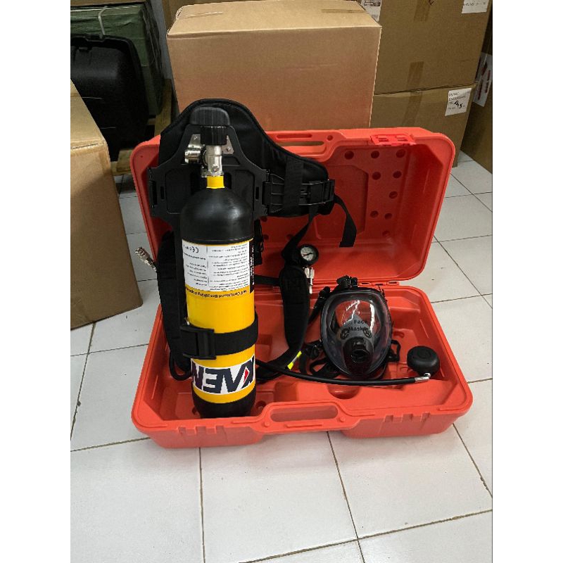 Jual BREATHING APPARATUS SCBA KAEN STEEL 6 LITER 300 BAR BERSERTIFIKAT | Shopee Indonesia