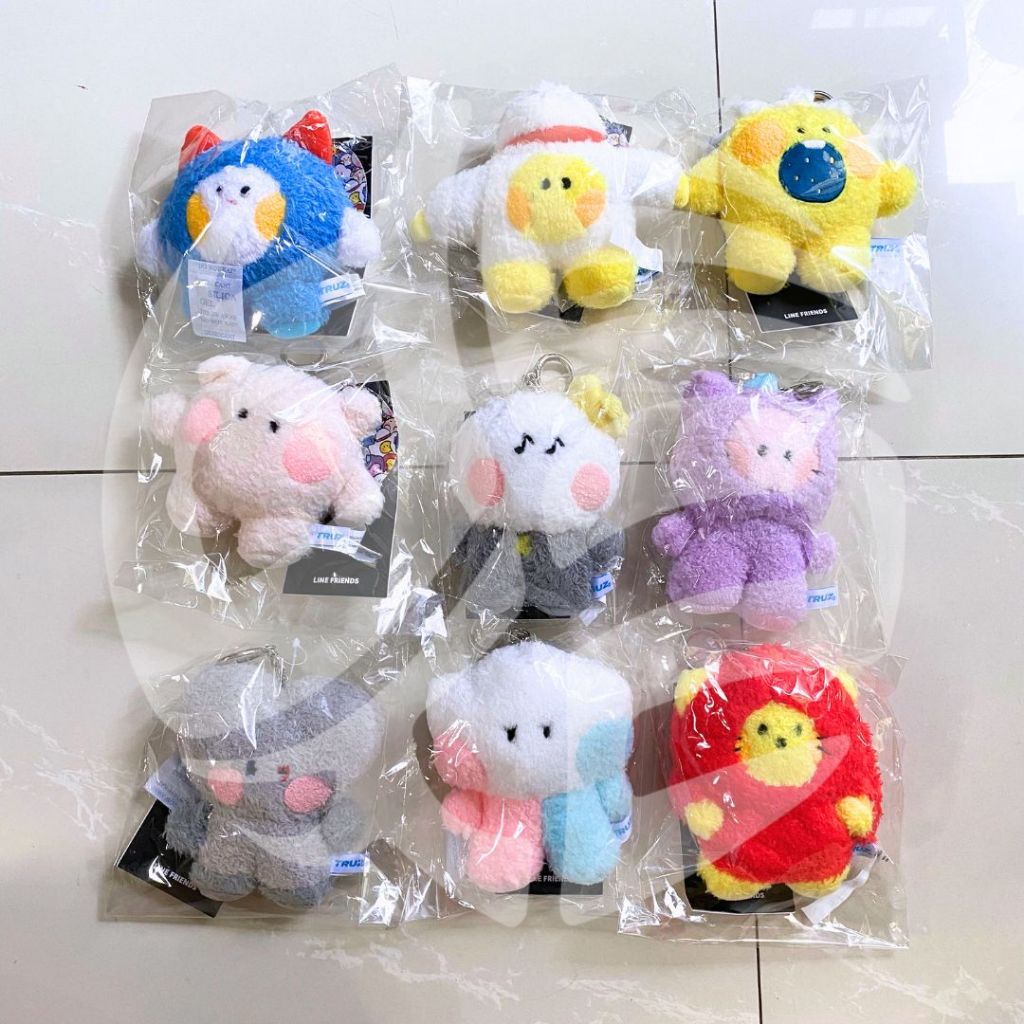 Jual [READY] Truz Minini Doll Keyring / Message Bag Charm Doll OFFICIAL Line Friends | Shopee ...