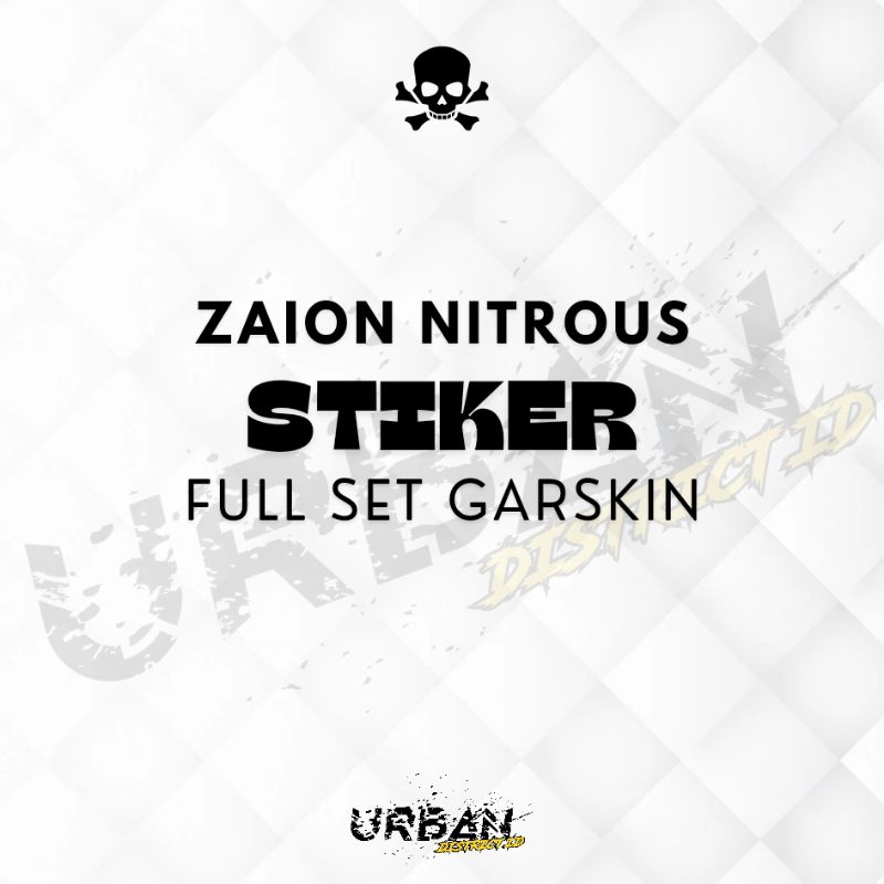 Jual Hiasan Stiker / Sticker Zaion Tematik Series Full Cutting Design ...