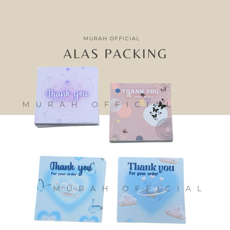 Jual Grosir Promo Alas packing size 5cmx5cm 5 cm x 5 cm 5x5 cm gelang ...