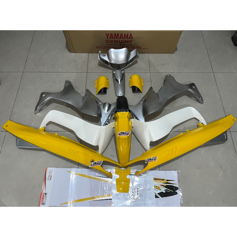Jual BODYSET YAMAHA 125Z DAN 125ZR 100% ORIGINAL YAMAHA HONG LEONG ...