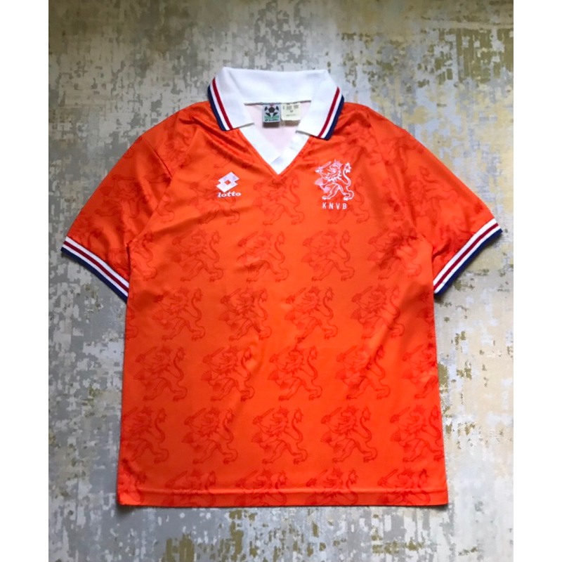 Jual NETHERLAND NATIONAL KNVB TEAM HOME JERSEY WORL CUP 1993-1994 ORIGINAL | Shopee Indonesia