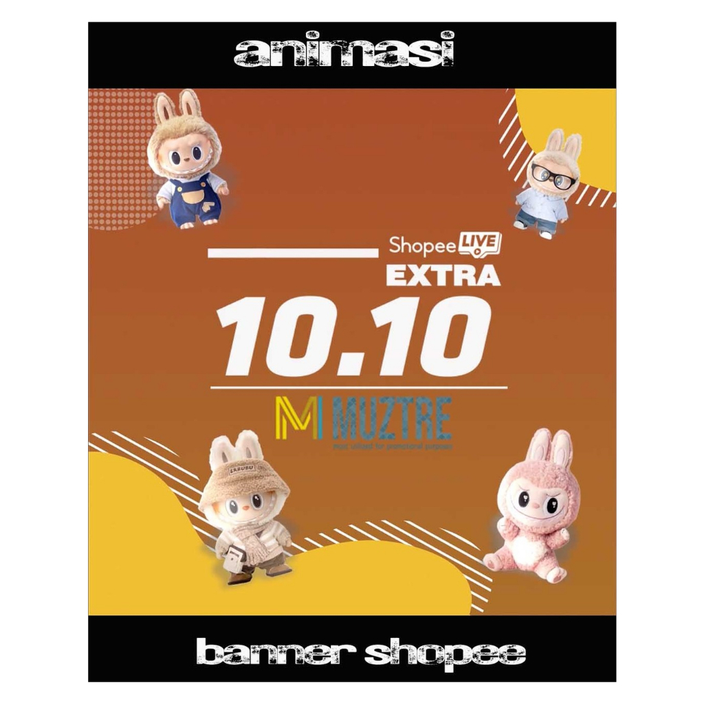 Jual Animasi video Banner shopee untuk promo Tanggal Cantik 10.10 versi ...