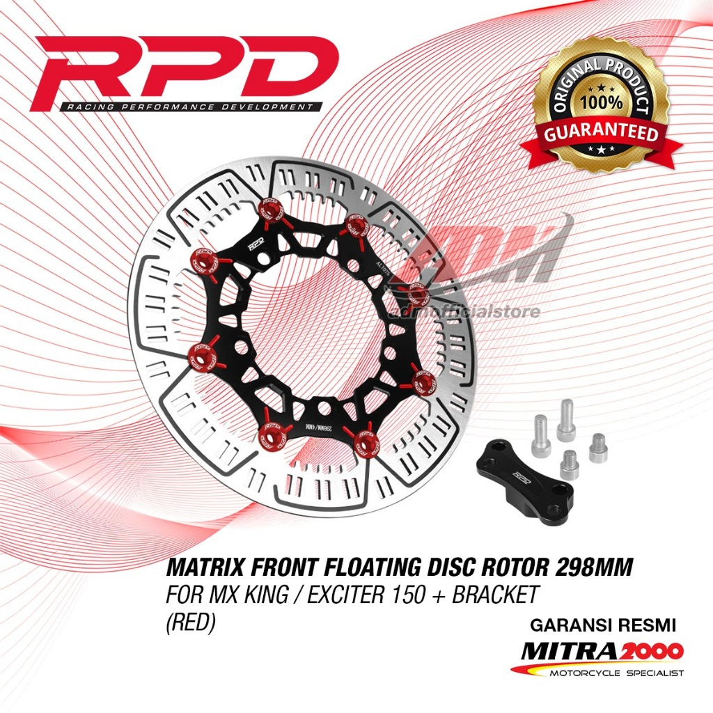Jual Piringan Cakram Depan RPD MATRIX for MX King 150 Front Floating ...