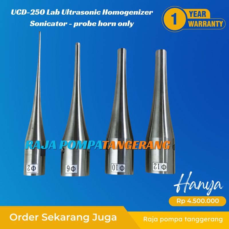 Jual UCD-250 Lab Ultrasonic Homogenizer Sonicator - probe horn only ...