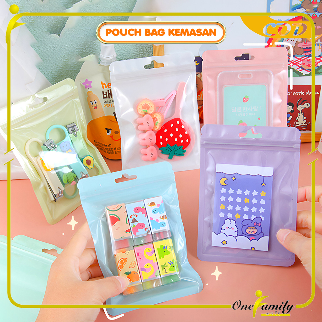 Jual ONE-C1110 Plastik Klip Ziplock Sachet Flat Packaging Snack ...
