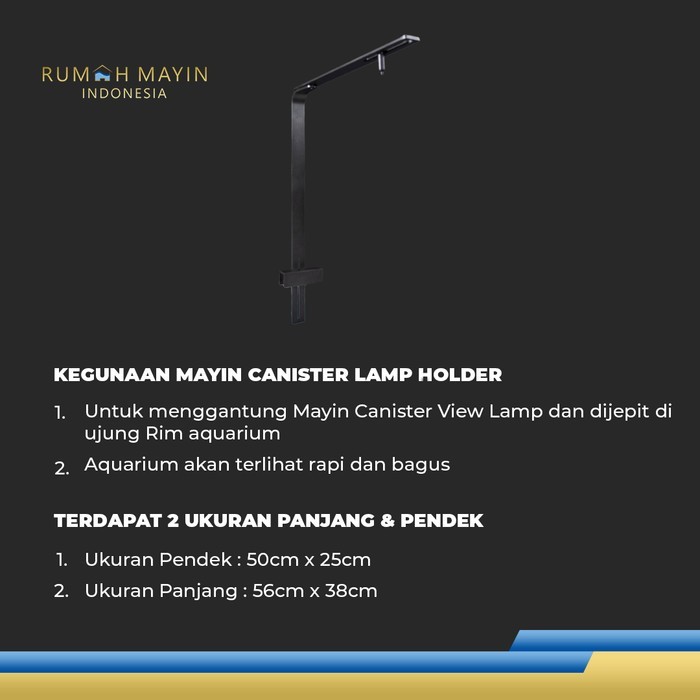 Jual Mayin Lamp Holder Lampu View Canister Lampu Aquarium Aquascape ...