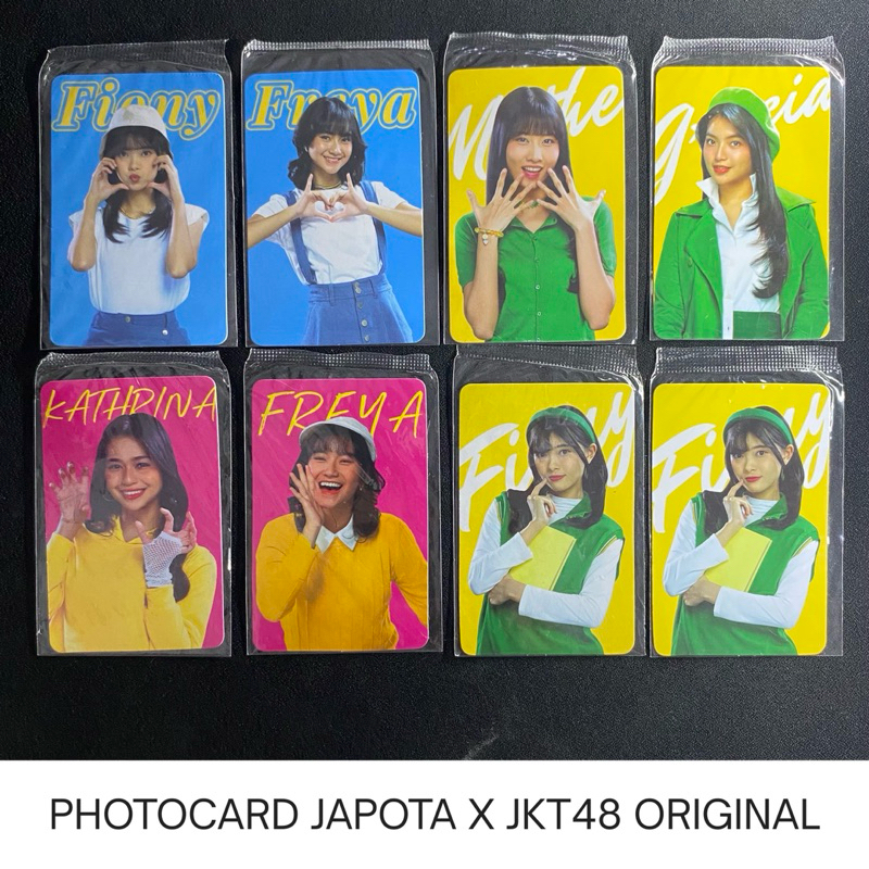 Jual Photocard JAPOTA X JKT48 ORIGINAL | Shopee Indonesia