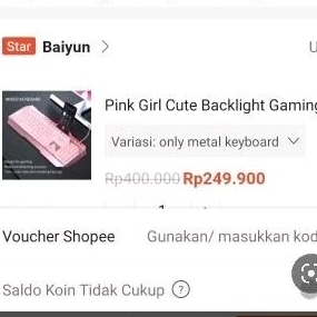 Jual Keyboard Pink Membrane - Second hand (BACA DESKRIPSI) | Shopee ...