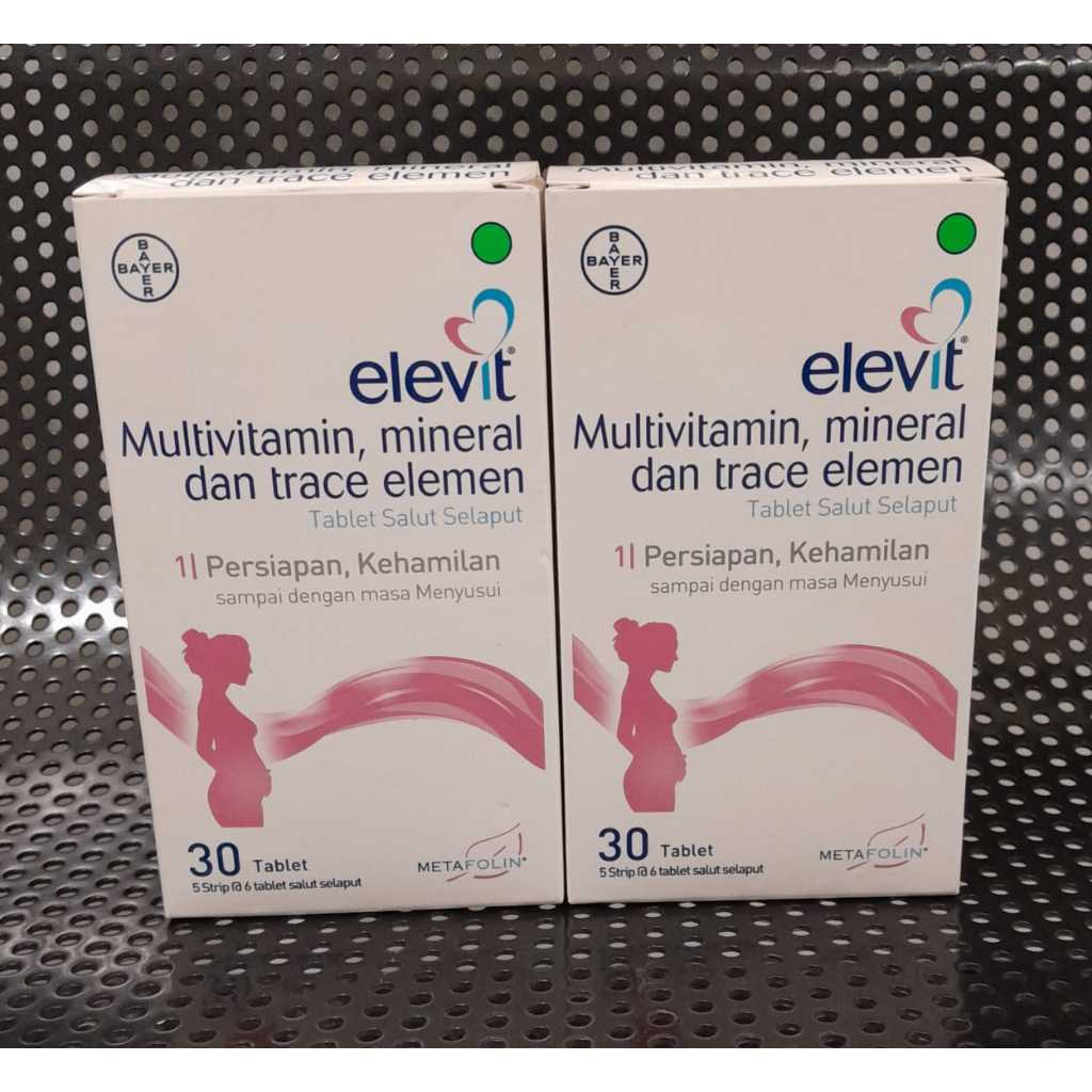 Jual Elevit multivitamin persiapan - kehamilan - menyusui ORIGINAL ...