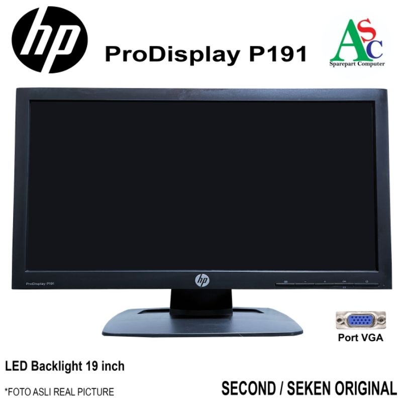 Jual Monitor LED 19 inch HP Wide | Shopee Indonesia