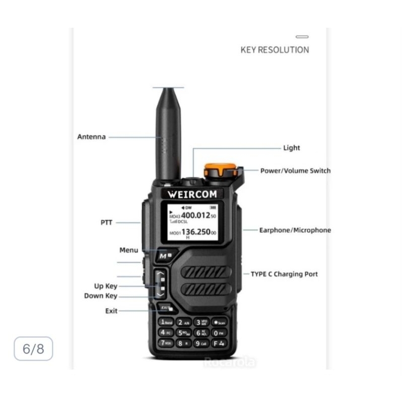 Jual HT WEIRCOM TERBARU UNLOCK | Shopee Indonesia
