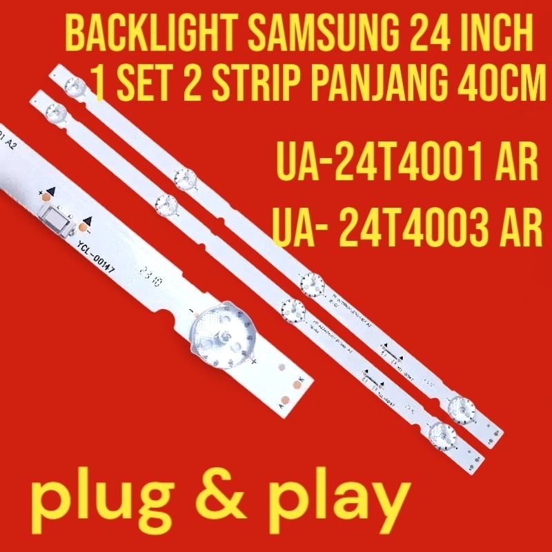 Jual BACKLIGHT TV LED SAMSUNG 24 INCH UA-24T4001 AR UA-24T4003 AR | Shopee Indonesia