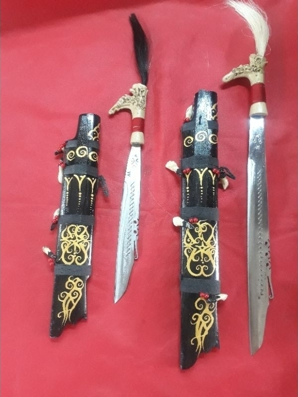 Jual mandau tidak tajam karnaval senjata suku Dayak | Shopee Indonesia