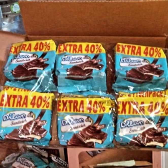 Jual dilan sandwich coklat 7 freshpack | Shopee Indonesia