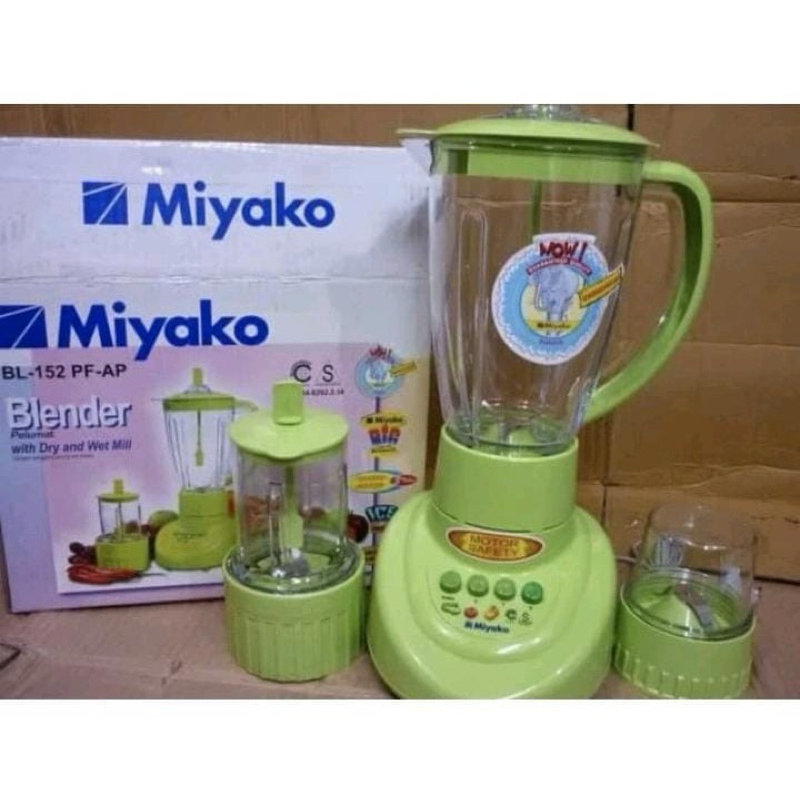 Jual BLENDER MIYAKO HIJAU 3 IN 1 Kaca | Shopee Indonesia