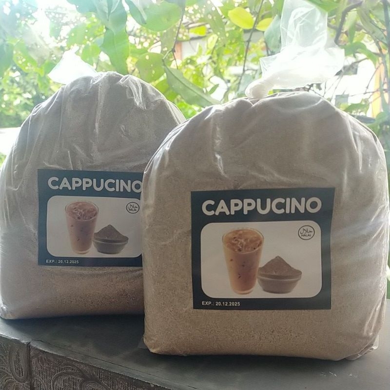 Jual bubuk capcin cincau,capucino bubuk 1kg | Shopee Indonesia