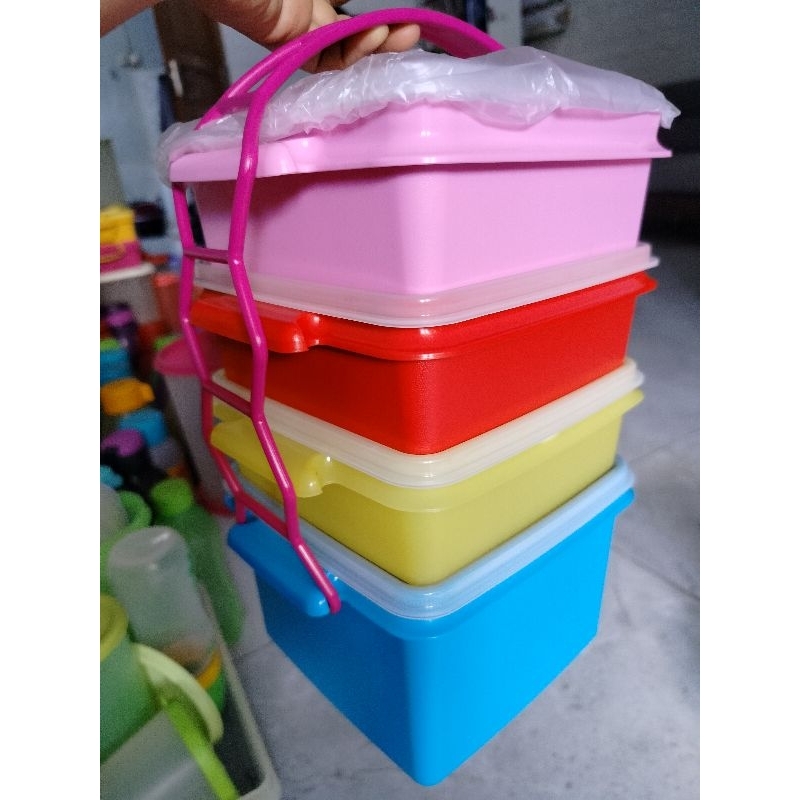 Jual Double sweet carry all set Tupperware rantang Tupperware BARU ...