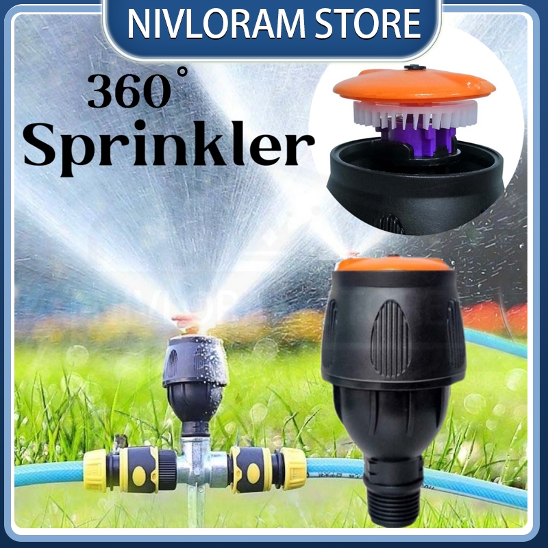 Jual 360° Sprinkler Taman Automatic Alat Nozzle Rumah Kaca Pertanian ...