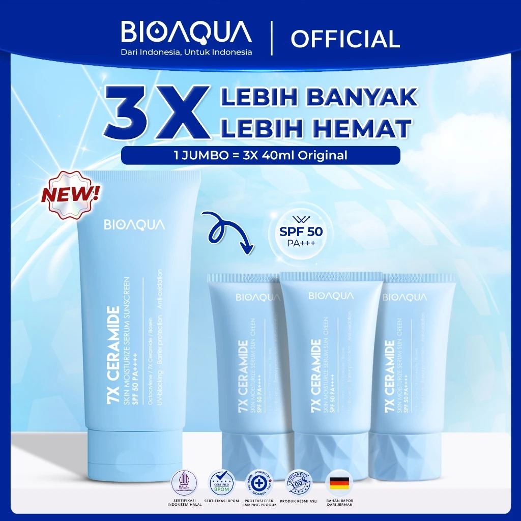 Jual [New Launch] BIOAQUA The Outlet Skincare 7X Ceramide Skin ...